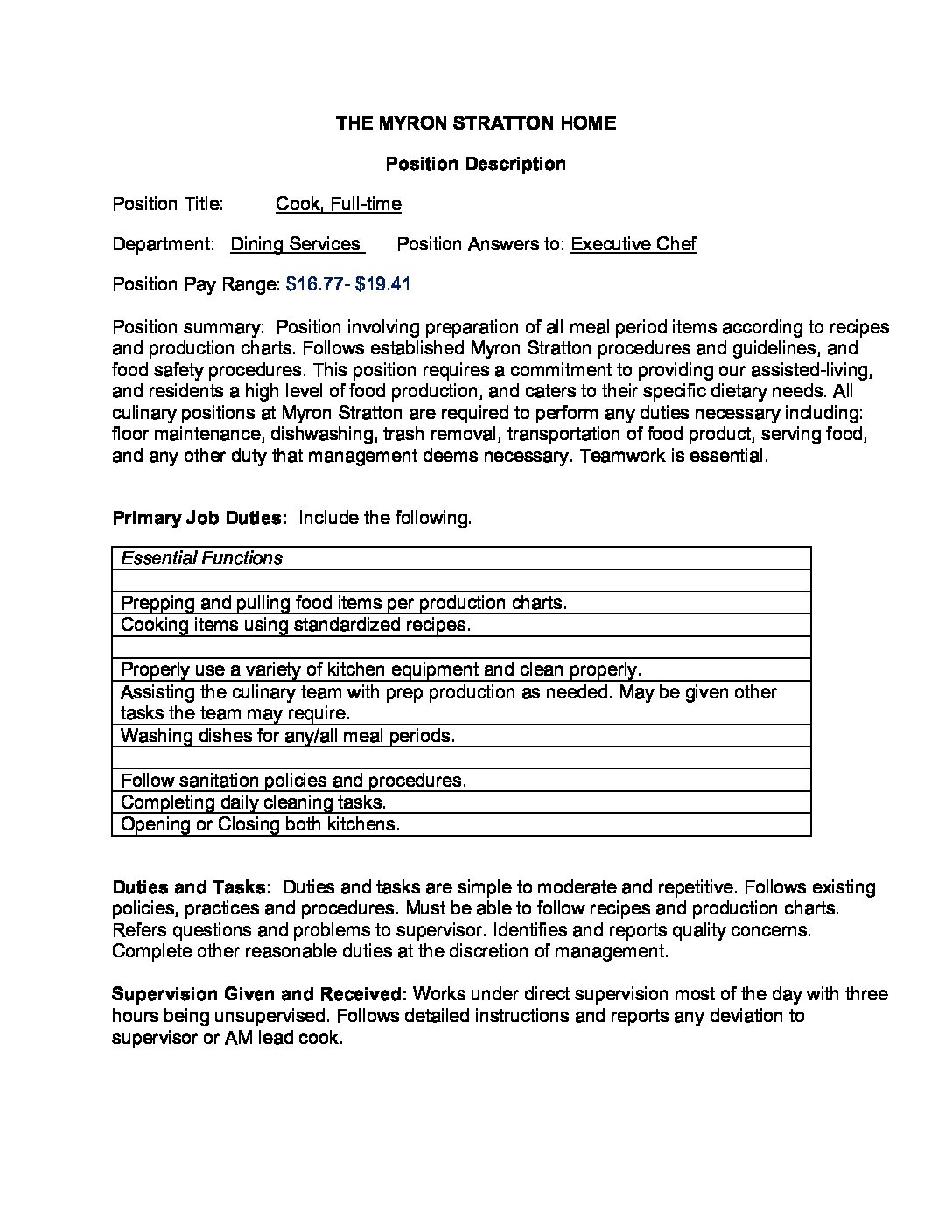 Cook 2022 | Myron Stratton Home