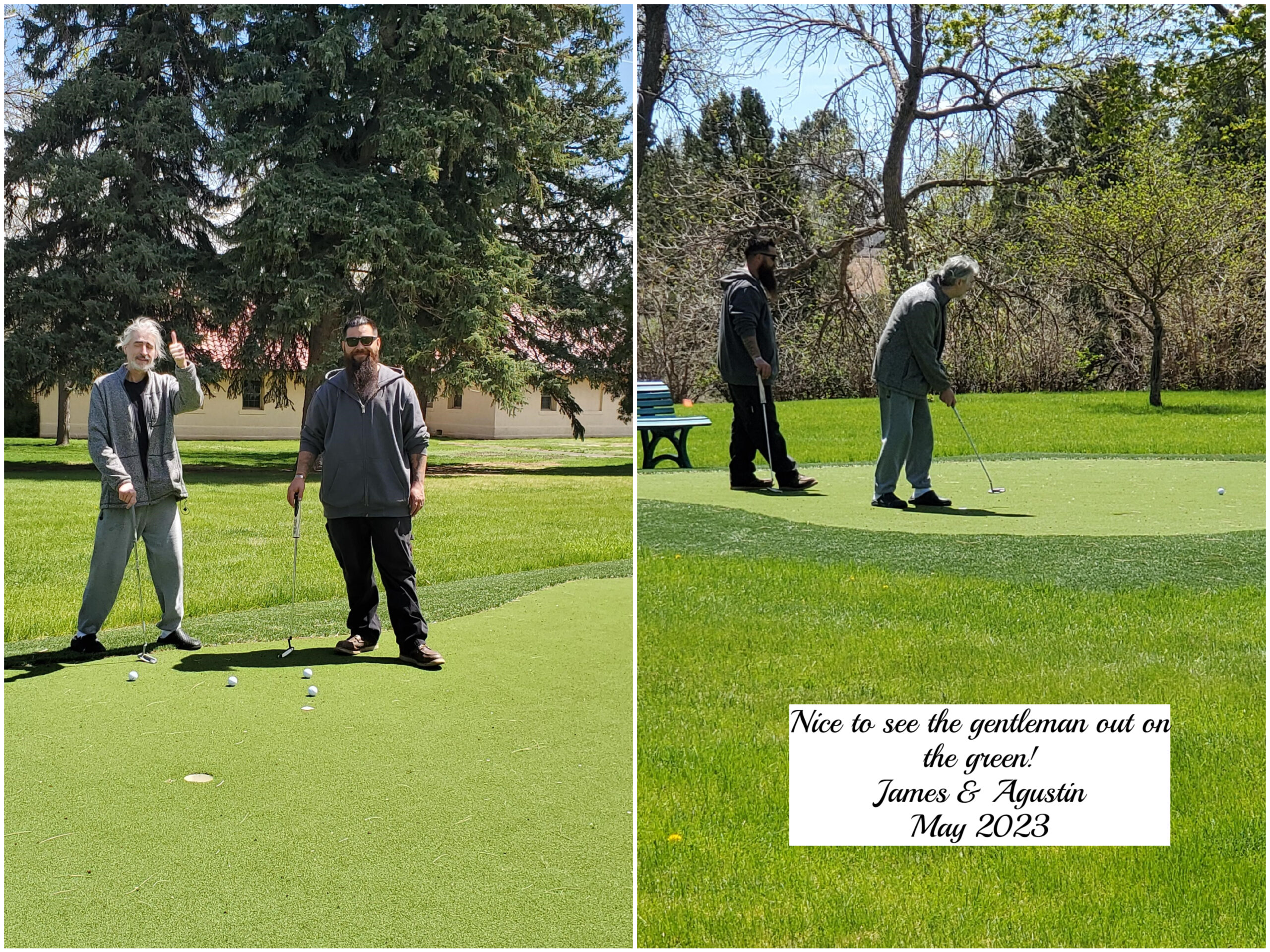 JamesAgustinPuttinggreen | Myron Stratton Home